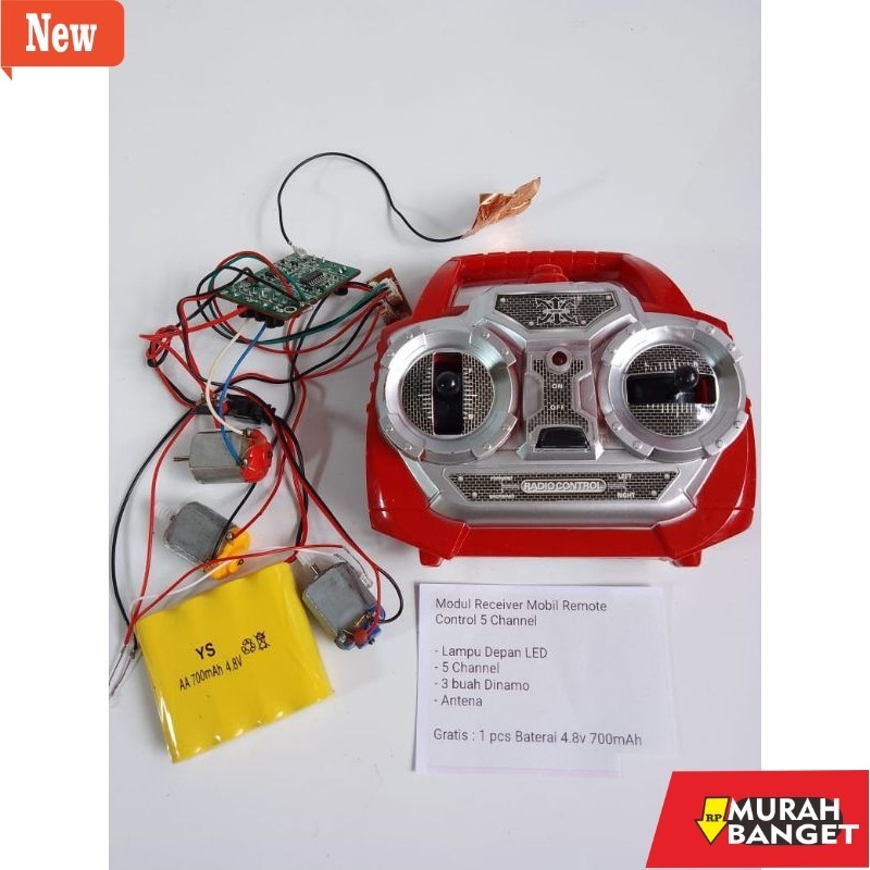 Jual RC escavator terviral- Modul Receiver PCB Mobil Remote Control 5 ...
