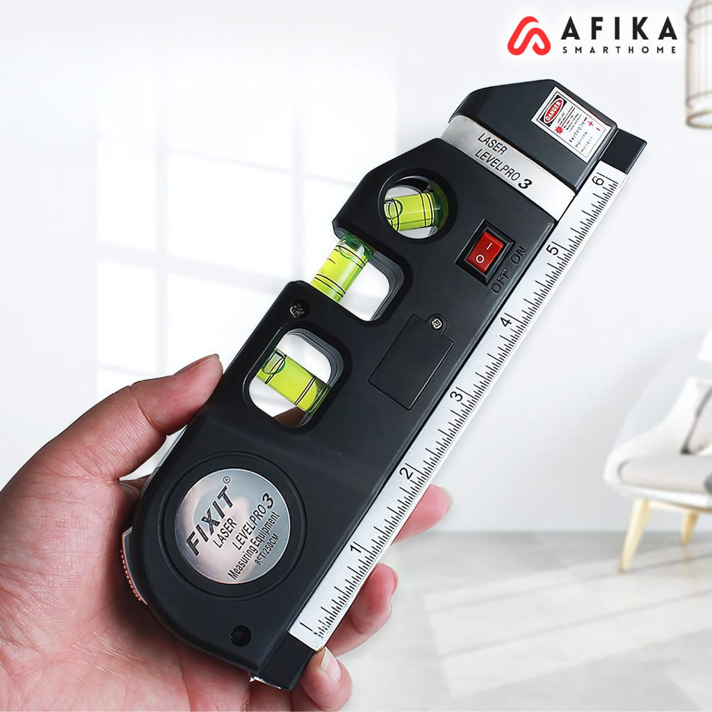 Jual Penggaris Laser Pengukur Kemiringan Konstruksi Alat Pertukangan ...