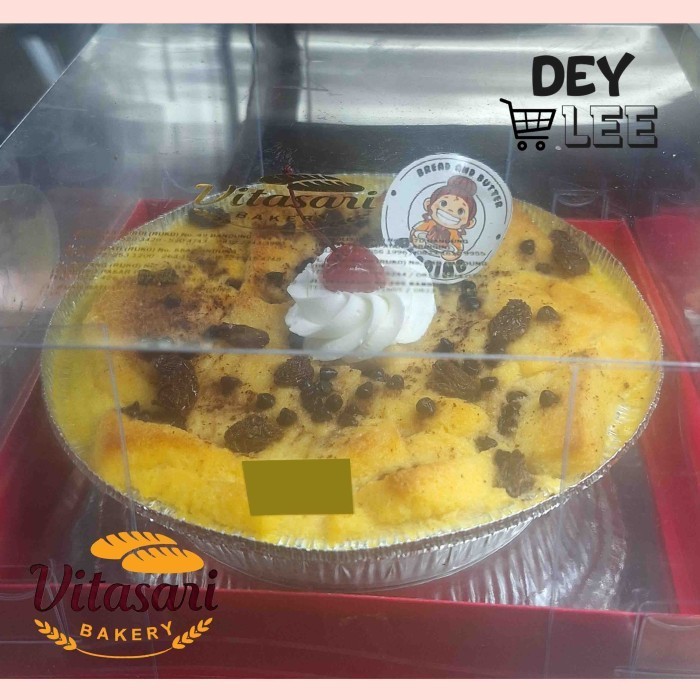 Jual VITASARI Bread and Butter Pudding with Raisin Chocochips Bulat ...