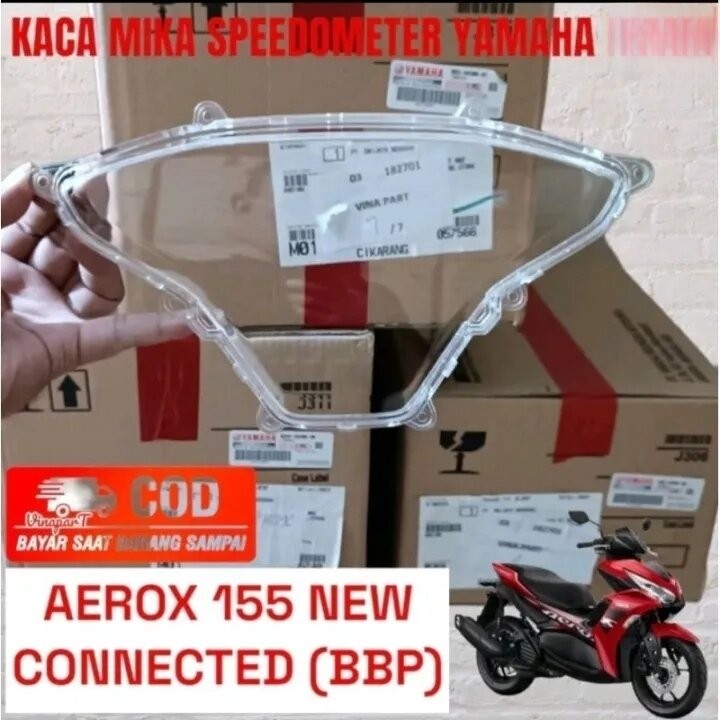 Jual Mika Speedometer Aerox New Connected Kaca Speedometer All New ...
