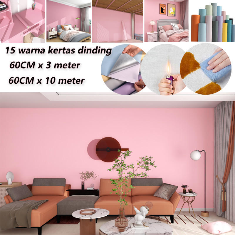 Jual Wallpaper Dinding Aluminium Foil Bagian Bawah Dengan Stiker Lemari ...