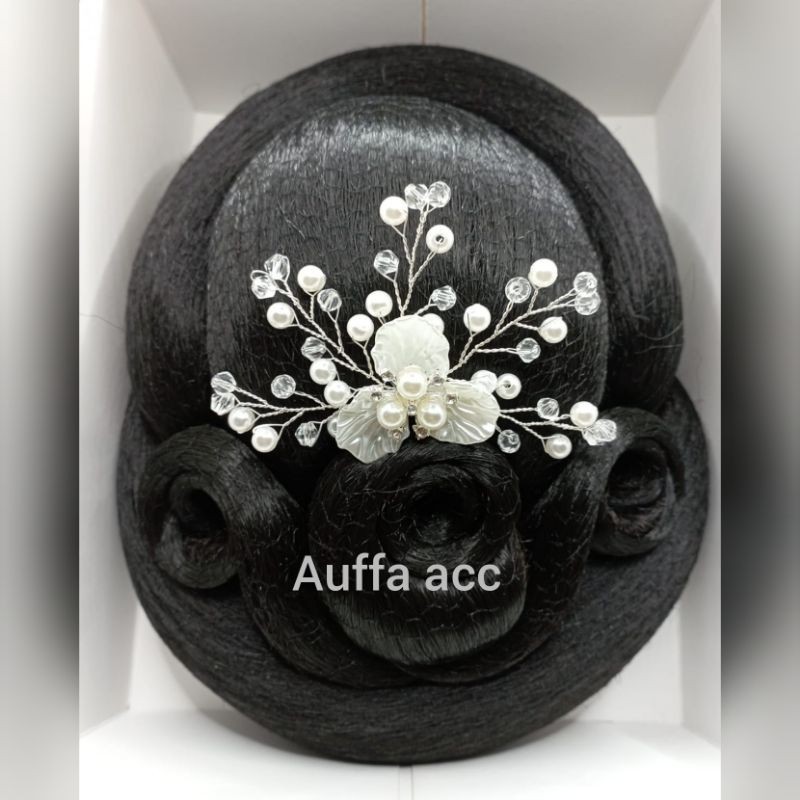 Jual SANGGUL OVAL MODEREN/SANGGUL SATU SET HIASAN/KONDE MODERN SET ...