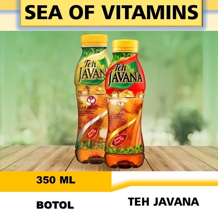 Jual TEH JAVANA 1 BOTOL 350 ML MINUMAN | Shopee Indonesia