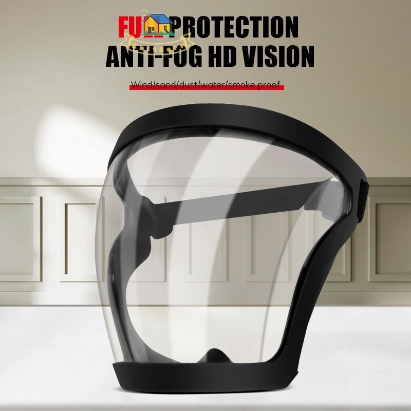 Jual Super Protective Face Shield Anti-Fog Full Face High-Definition ...
