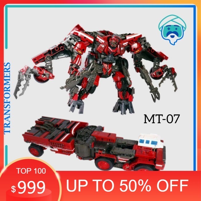 Jual Transformers Deformation Mechanical Team MT-07 Devastator Overload ...