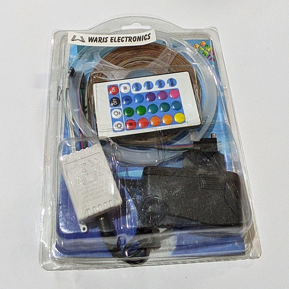 Jual LED Strip RGB 12 Volt DC Plus Remote Control | Shopee Indonesia