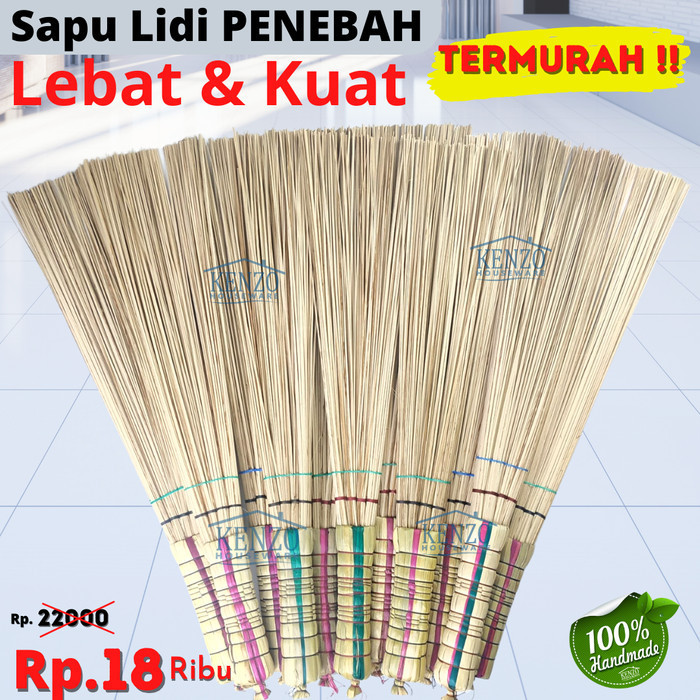 Jual Sapu Lidi Kasur Premium Penebah Pembersih Kasur Sapu Lidi Gepeng ...