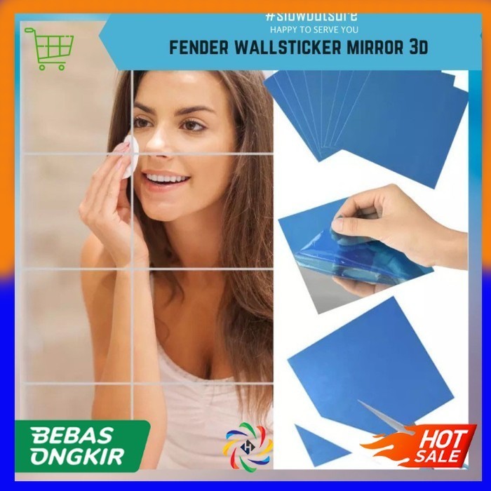 Jual Stiker Dinding Kaca Cermin | Mirror Wall Sticker | Shopee Indonesia