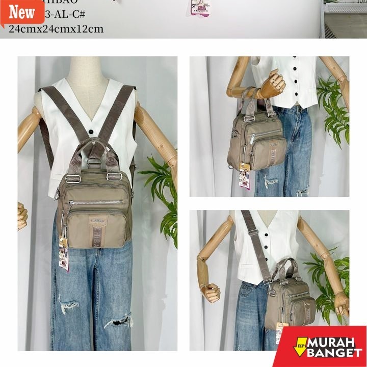 Jual tas ransel wanita shopee Chibao 1813 tas 3 in 1 multifungsi cewek tas ransel wanita ...