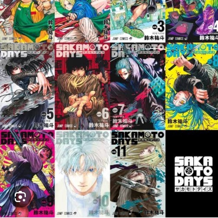 Jual Sakamoto Days vol 1-11 Komik english | Shopee Indonesia