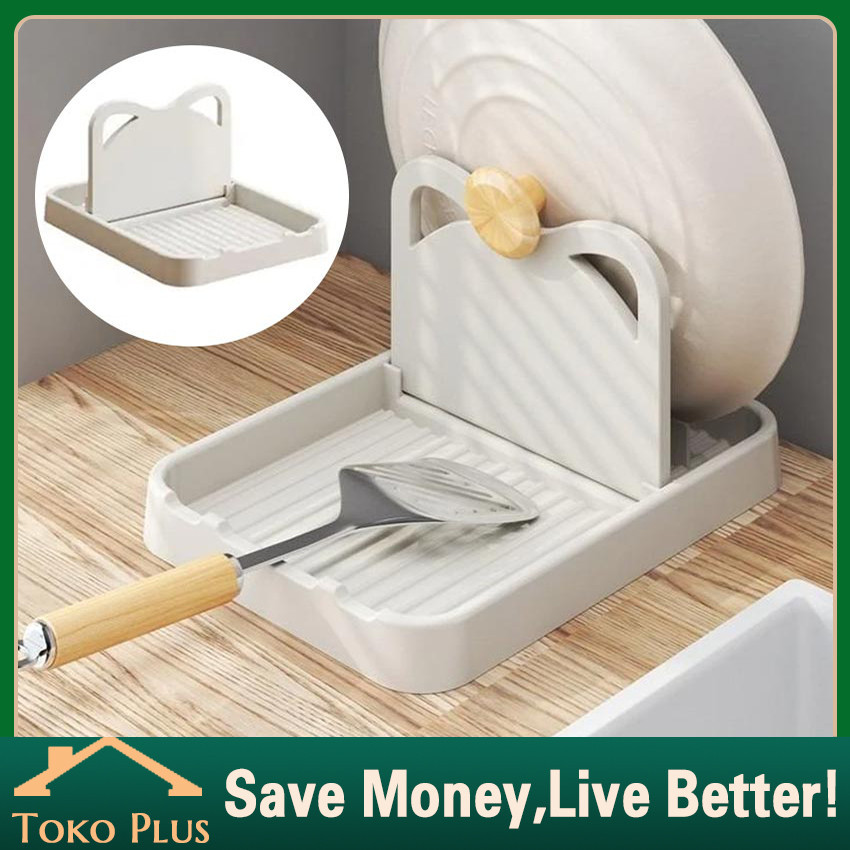 Jual Panci Pot Holder Organizer Bisa Lipat Rak Penyimpanan Tutup Panci ...