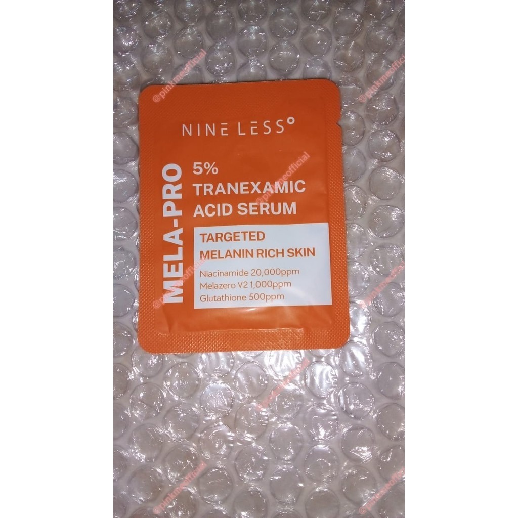 Jual NINELESS MELA-PRO Tranexamic Acid Serum sample sachet | Shopee ...