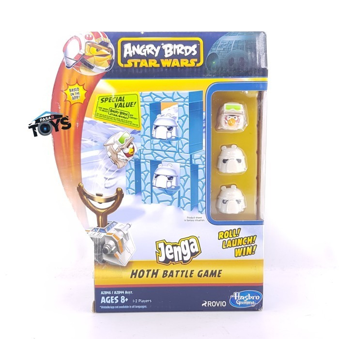 Jual Angry Birds Star Wars Jenga Hoth Battle Game Original Hasbro ...