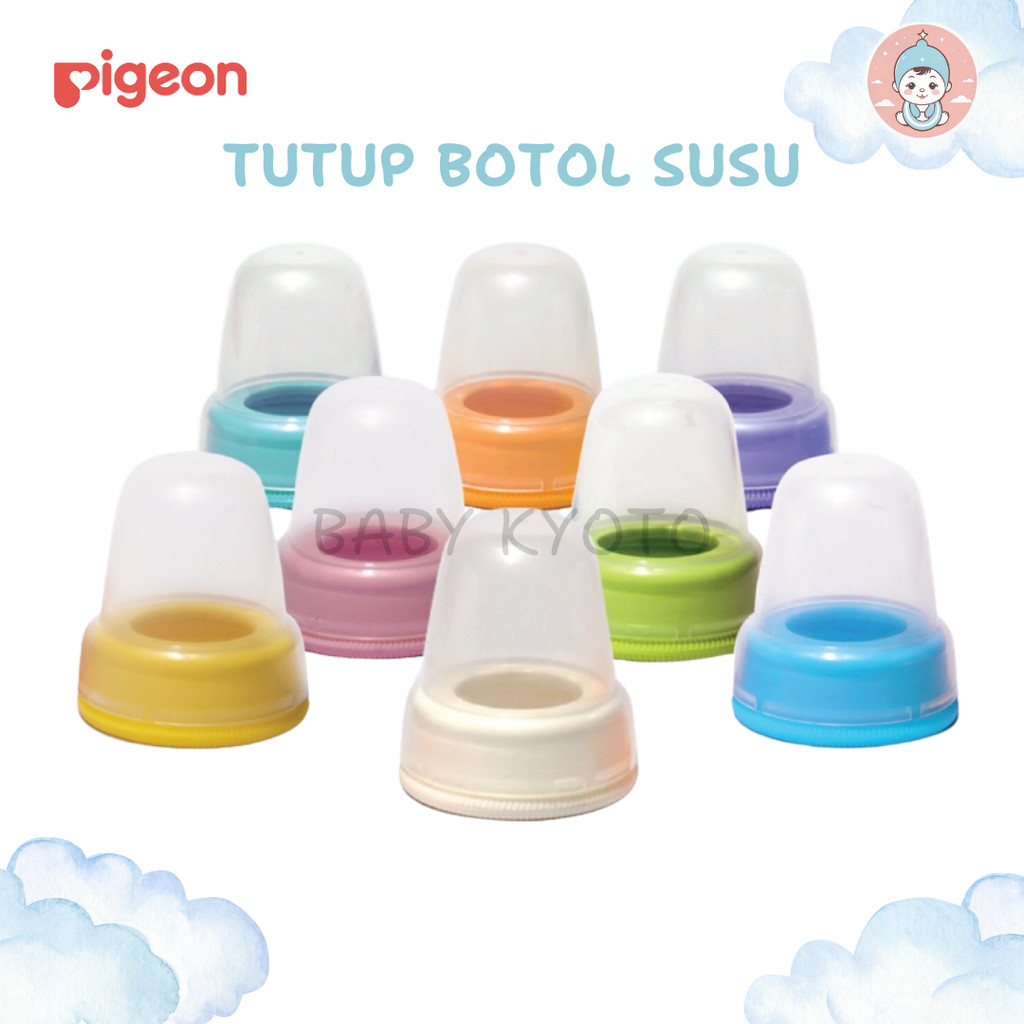 Jual BK Pigeon Screw Cap Nipple Cover Slim Neck Tutup Botol Susu Bayi ...