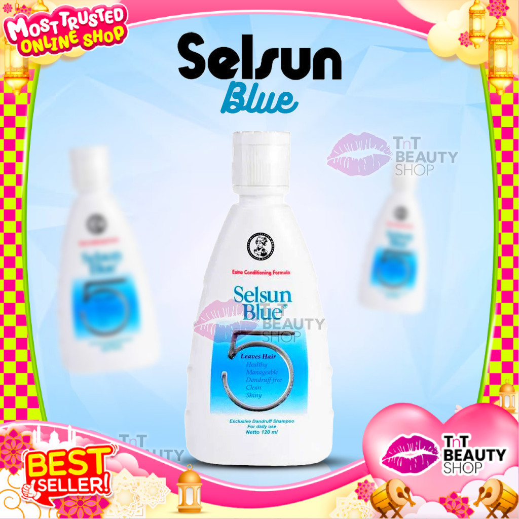 Jual Selsun Blue 5 Five Shampoo | Shampoo Anti Dandruff | 50mL | 120mL ...