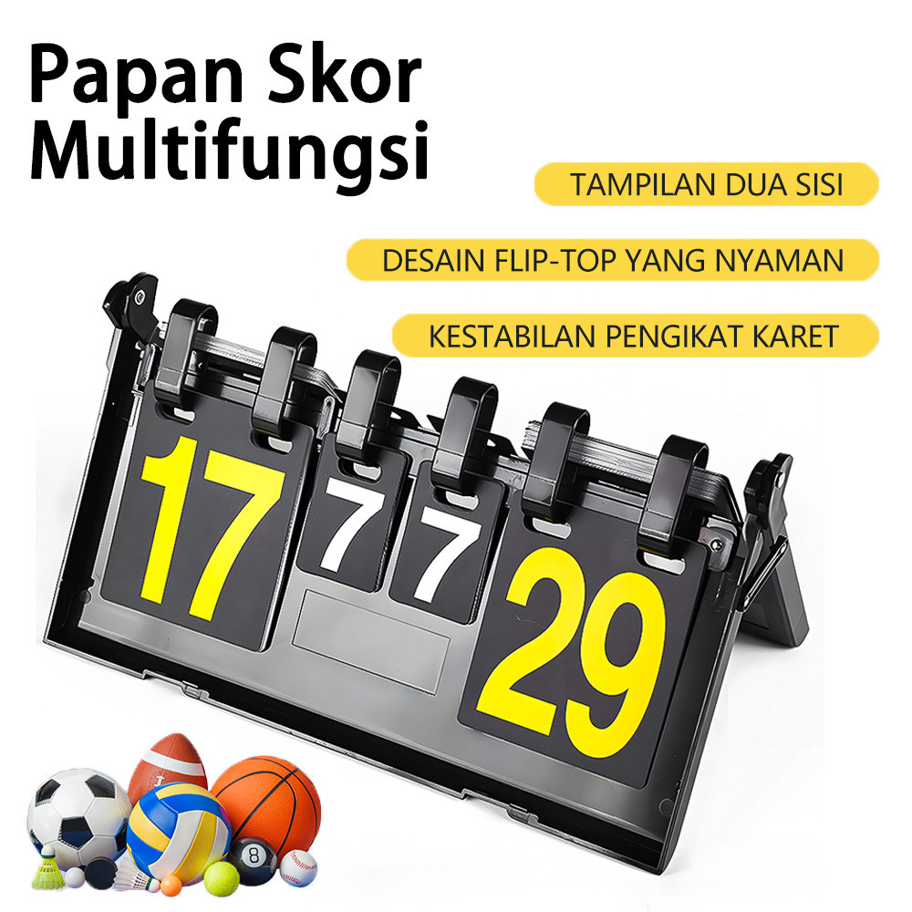 Jual Papan Skor 38 CM Papan Score Multifungsi 4 Digit Portable Score ...