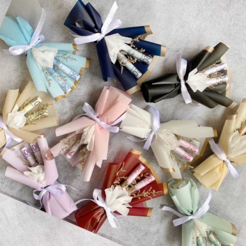 Jual Infleurens - MINI BOUQUET ANGPAU / buket THR / kerangka bucket ...