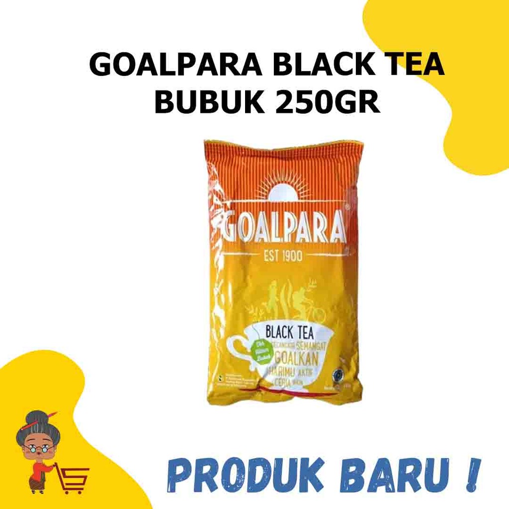 Jual GOALPARA BLACK TEA BUBUK 250GR / GOALPARA BLACK TEA BUBUK 250GR ...