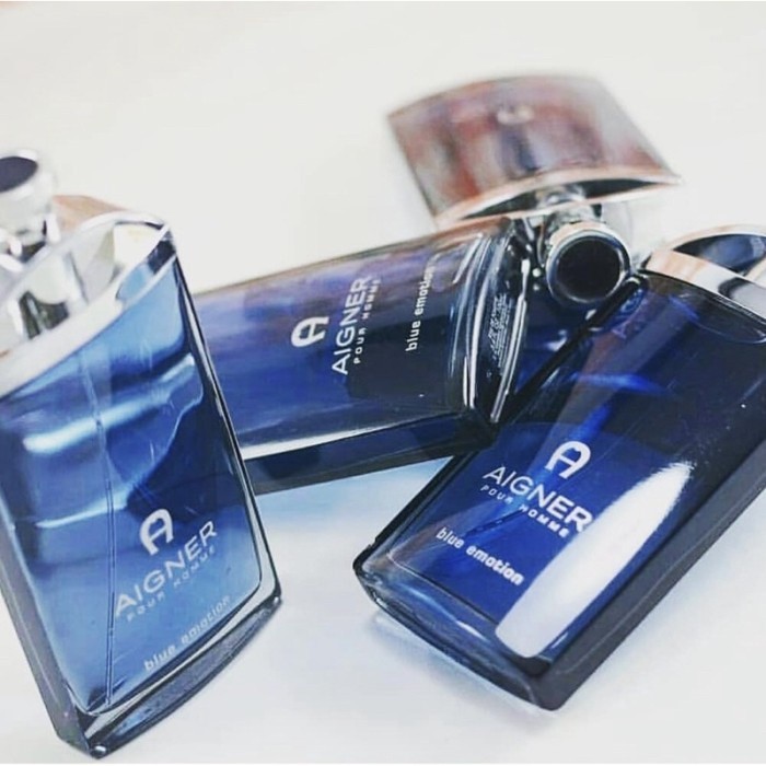 Jual Parfum Original Pria Aign*r Blue Em*tion For man EDT 100ML NON BOX ...