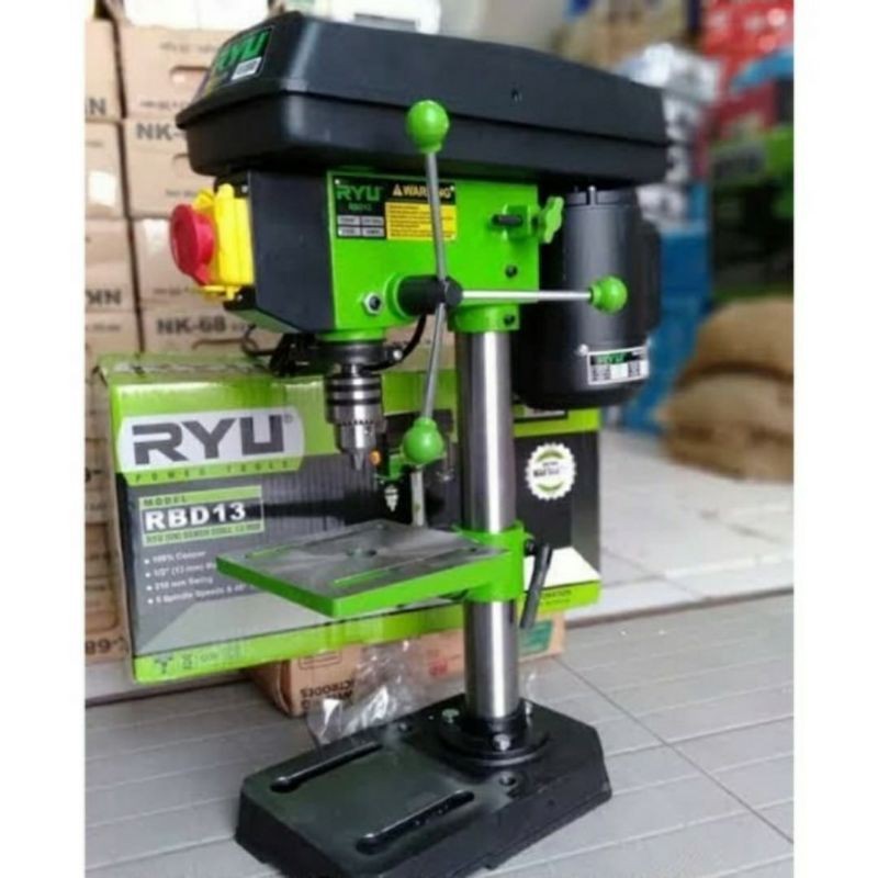 Jual Ryu Mesin Bor Duduk 13 mm Bench Drill RBD 13 / RBD13 | Shopee ...