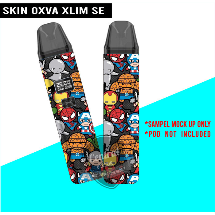 Jual Garskin OXVA XLIM SE warp sticker - SUPERHERO - xlim se | Shopee ...