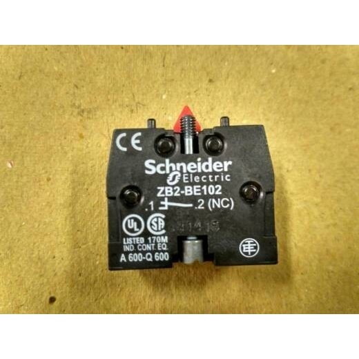 Jual SCHNEIDER CONTACT BLOCK NC ZB2BE102 | Shopee Indonesia