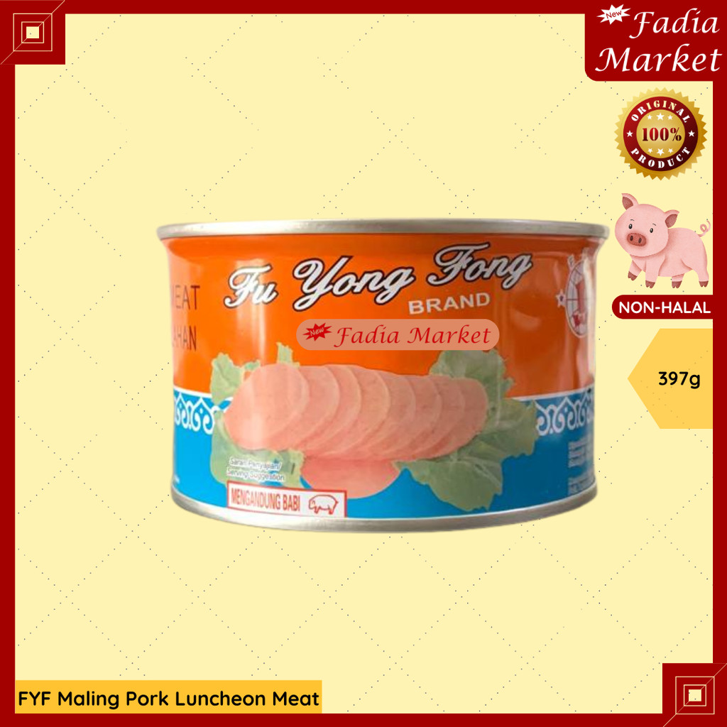 Jual Maling Pork Luncheon Meat (Ham Babi) FYF 397g | Shopee Indonesia