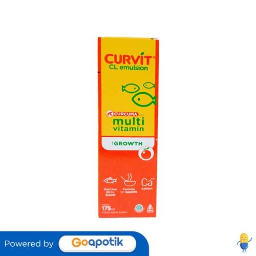 Jual Curvit Cl Emulsi Isi 175 Ml Botol | Shopee Indonesia