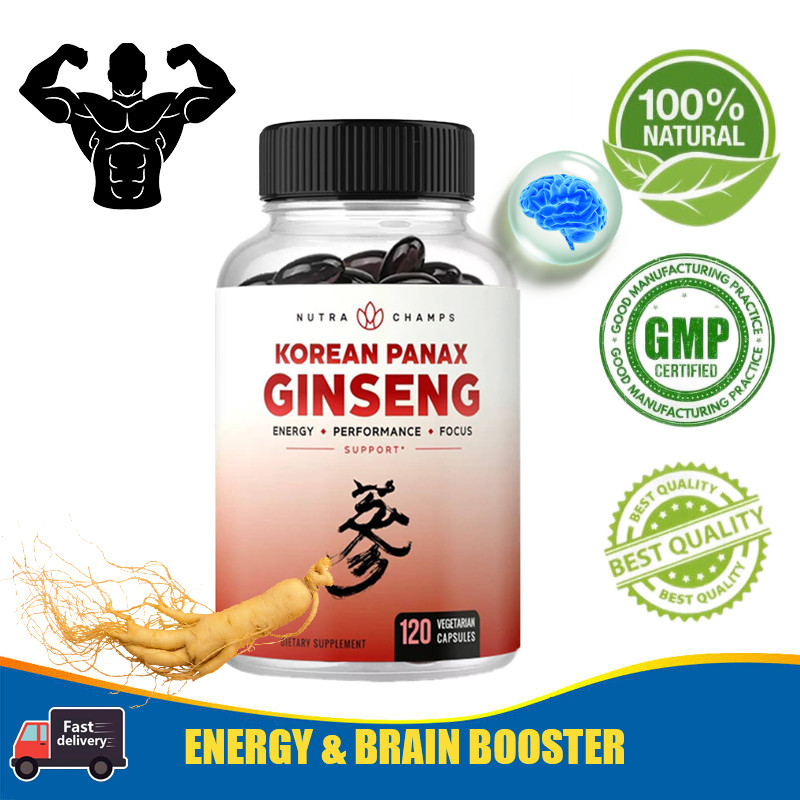 Jual Korean Red Ginseng Supplement - Natural Energy Supplement ...