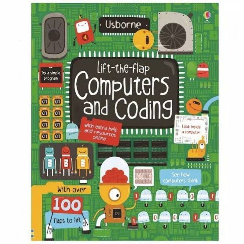 Jual [GS] Lift the Flap Computers and Coding Boardbook Buku Edukasi ...
