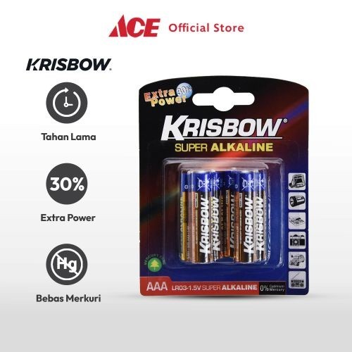 Jual Krisbow Set 6 Pcs Baterai Alkaline Aaa Batre Cadangan Batre ...