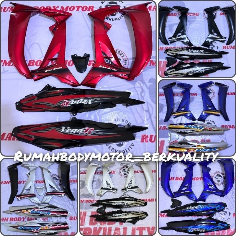 Jual Yamaha Vega R New Cover Body Dan Sayap Luar Dalam Vega R new All ...