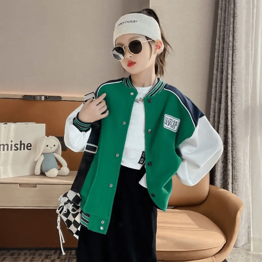 Jual Jacket Varsity Baseball Original Free Inisial Nama Ukuran Anak ...