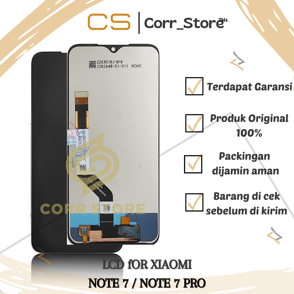 Jual LCD TOUCHSCREEN XIAOMI REDMI NOTE 7 / NOTE 7 PRO COMPLETE ORIGINAL FULLLSET BIG GLASS ...