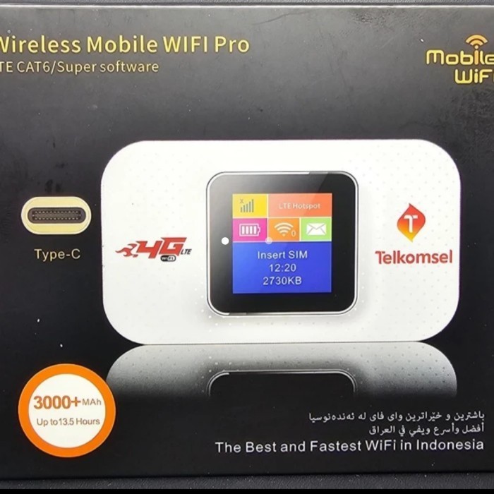 Jual Mifi 4G Telkomsel E5785 Luxury 3000 Mah Type C Modem Wifi 6 Pro ...