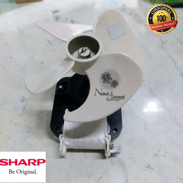 Jual ENZ27 MOTOR FAN KULKAS SHARP 2 PINTU ORIGINAL SET KIPAS | Shopee ...