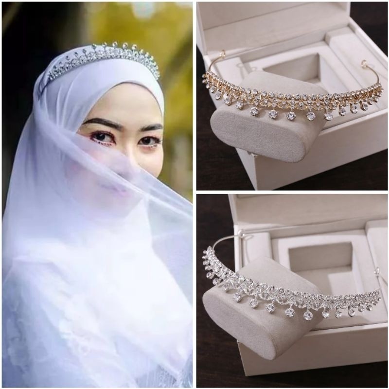 Jual Moana Crown - Mahkota Mini Wisuda Engagement - Wedding Crown ...