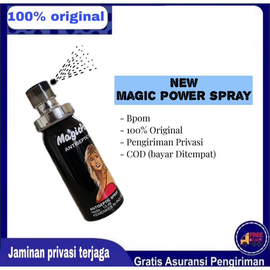 Jual Magic Power Spray Botol - isi 1Botol - Magic Power Spray 15ML ...