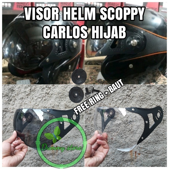 Jual KACA HELM SCOOPY / VISOR HELM SCOPY/ VISOR HELM SKUPI MODEL PILOT ...