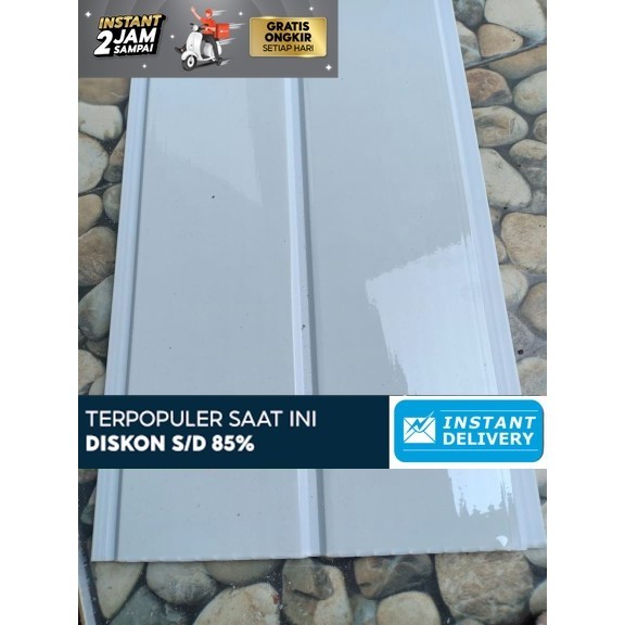 Jual Evo Plafon pvc polos putih polos | Shopee Indonesia