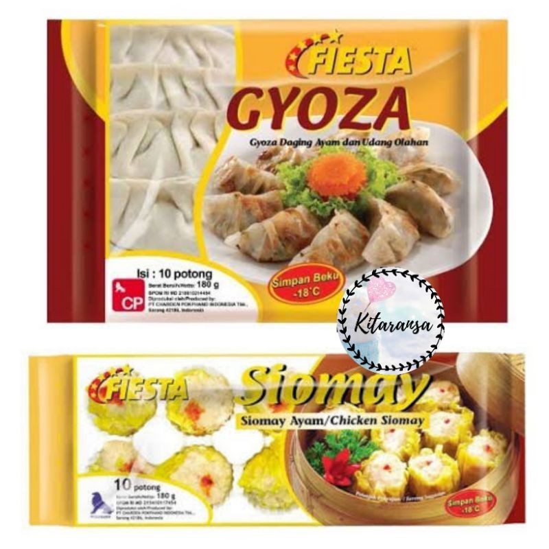Jual Fiesta Gyoza Ayam dan Udang 10Potong/Fiesta/Fiesta Siomay/Gyoza ...