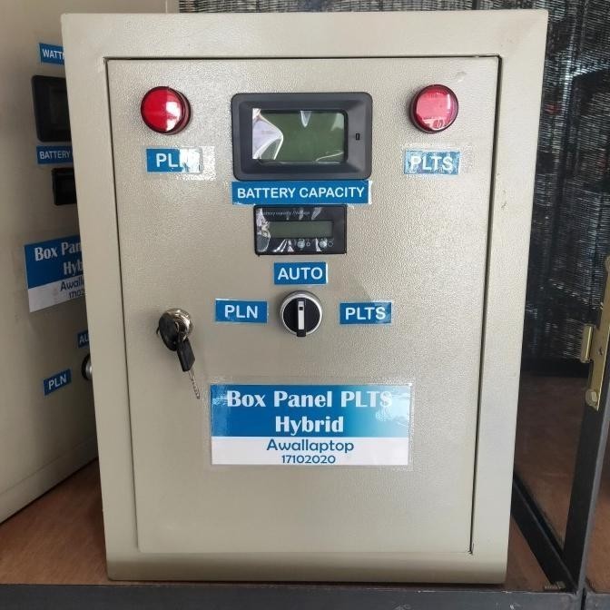 Jual promo spesial box panel PLTS 3000W PSW SCC 100A ATS otomatis ...