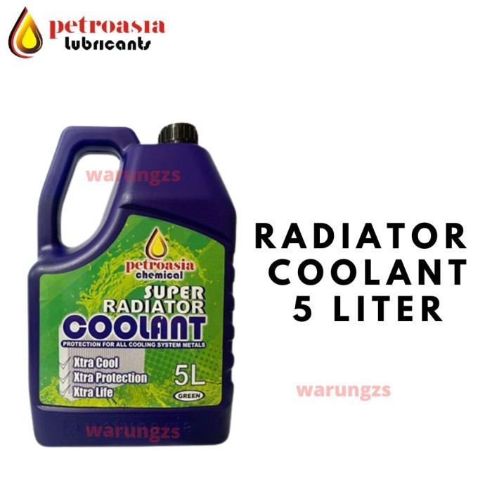 Jual PETROASIA Super Radiator Coolant 5L Air Radiator ORIGINAL | Shopee ...