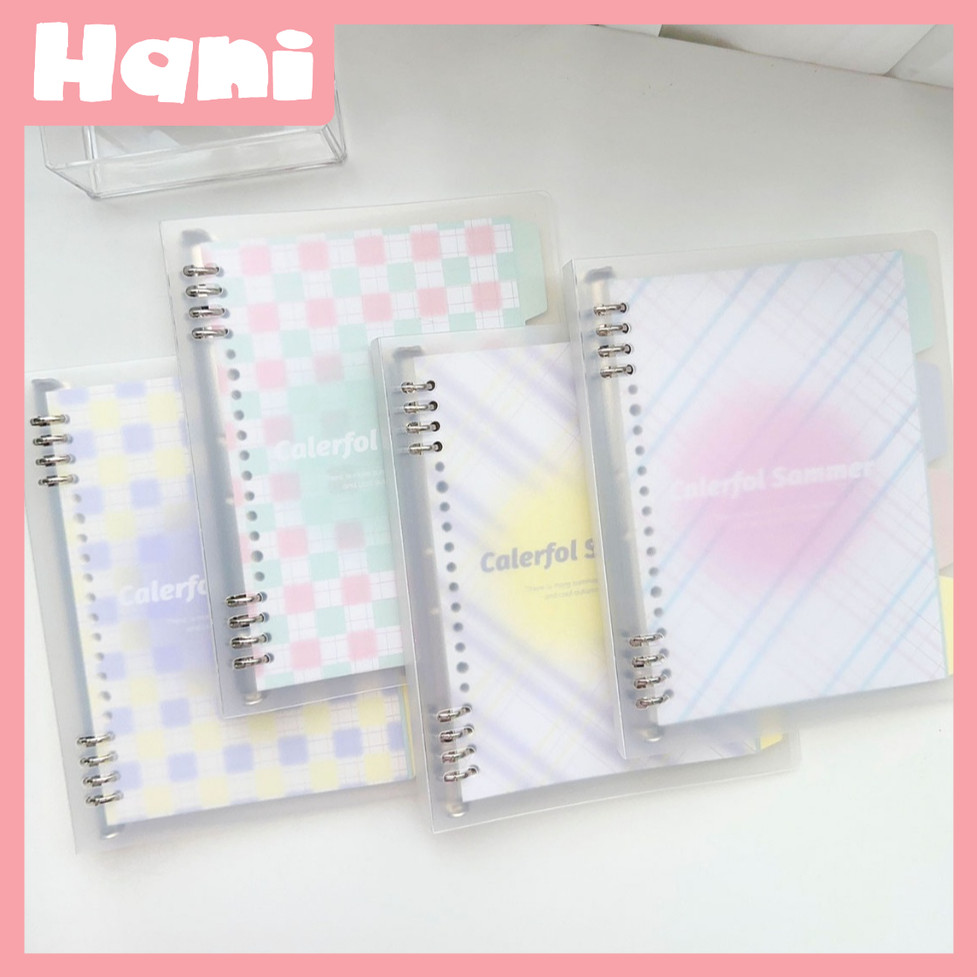 Jual Notebook A5/B5 Aesthetic Besar Buku Tulis Sekolah Binder Note ...