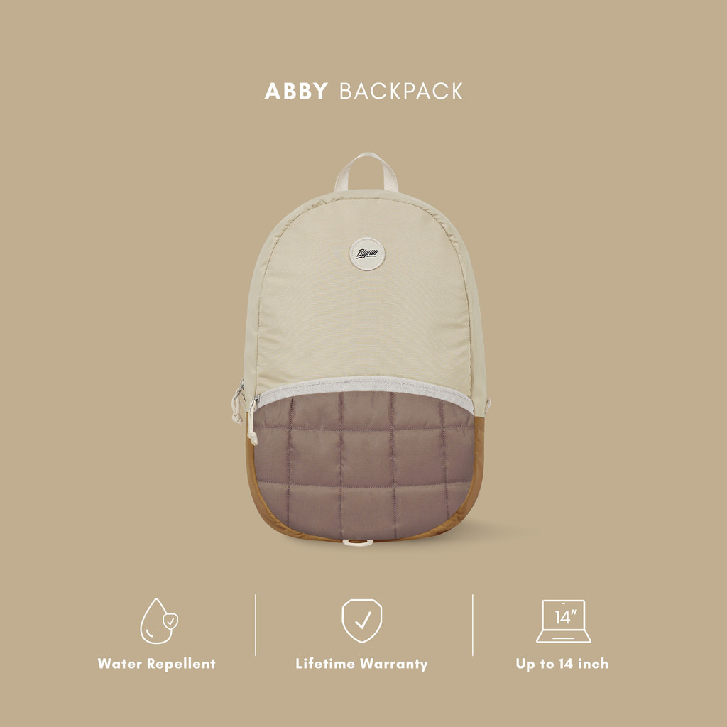 Jual Bigmo Tas Ransel Wanita Water Resistant Water Proof Abby Chestnut ...
