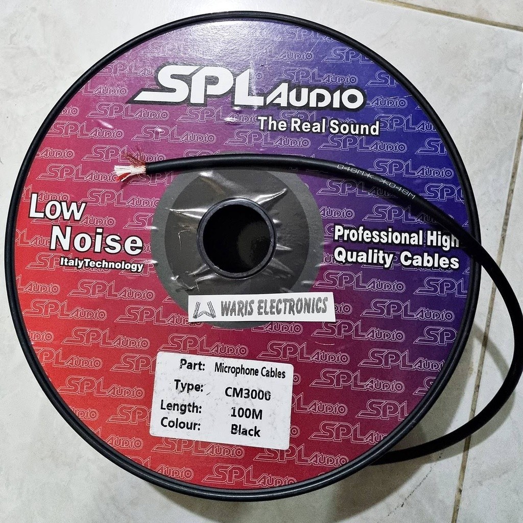Jual Kabel Mic Stereo Isi 3 SPL AUDIO CM3000 ECERAN Harga per Meter ...