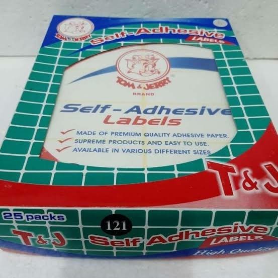 Jual Stiker label tom & jerry 121 ( 1 box : 25 set ) | Shopee Indonesia