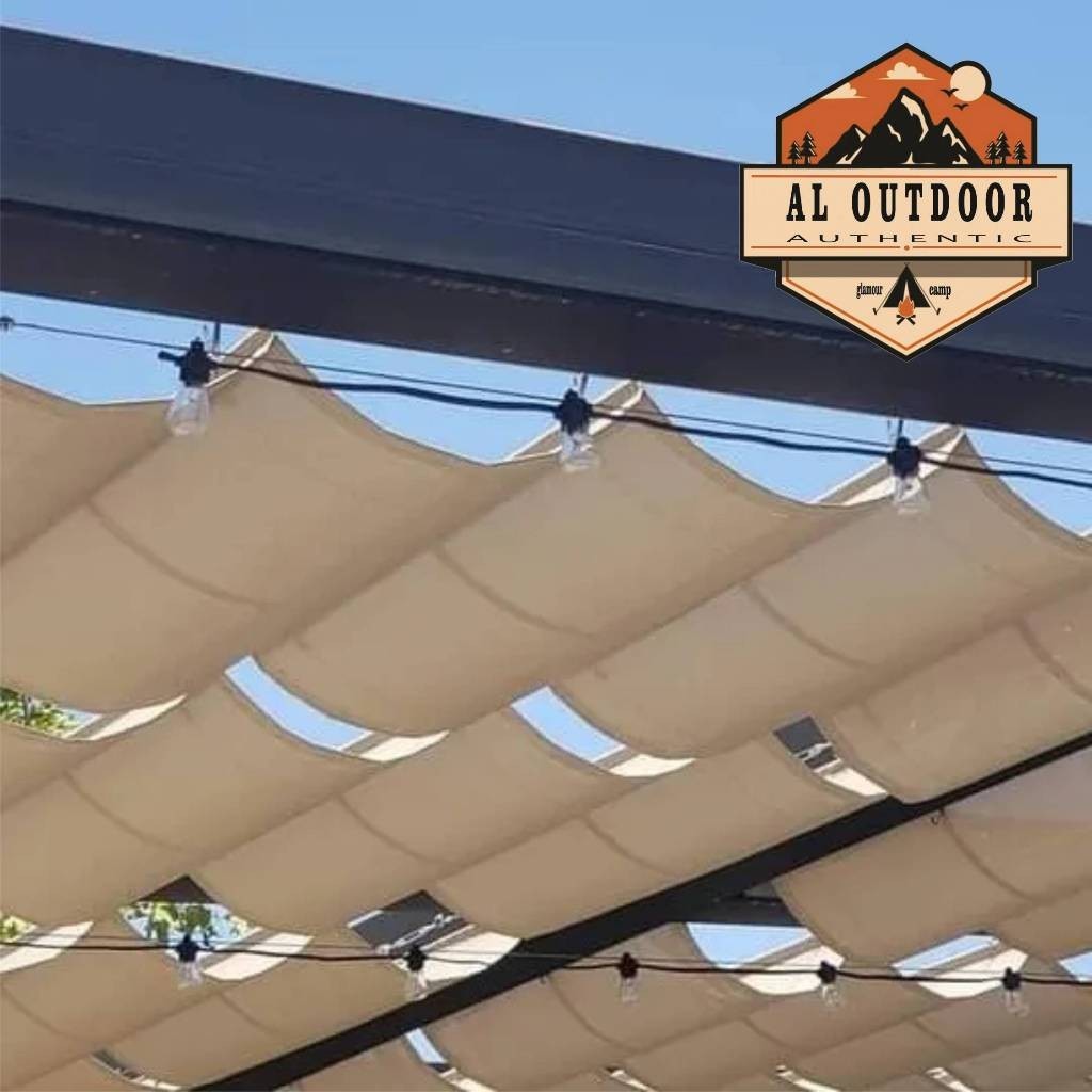 Jual Awning Gelombang ukuran 2x4 bahan Cordura nylon / tenda kanopi ...