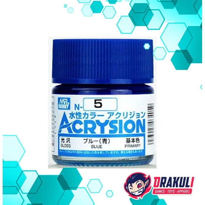 Jual Drakuli HQ Mr. Hobby Acrysion Model Kit Paint - Blue N5. | Shopee Indonesia