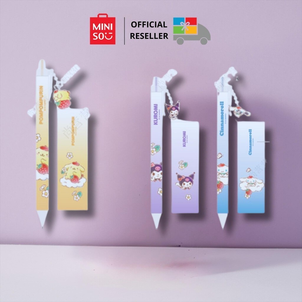 Jual MINISO x SANRIO Strawberry Collection Chain Ballpoint Pen | Shopee ...